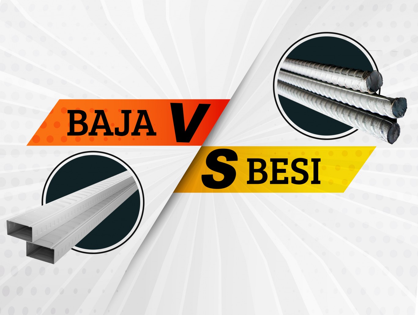 Pabrik Baja Ringan PT BLKP - Bagaimana Cara Membedakan Besi dan Baja?